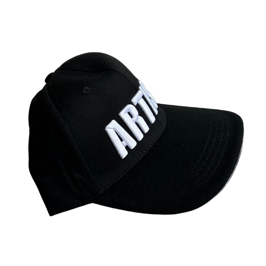 Black ARTIST Trucker Hat – Bold Style for Creative Minds
